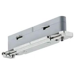 Paulmann Schienensystem-Verbinder "URail Linienverbinder 70x11mm max. 1000W Silber f&uuml;r alle Farben", silber (silberfarben), B:7cm H:1,5cm T:1,1cm, Stromschienensysteme, LED Schienensystem