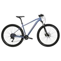 Mountainbike KROSS "Hardtail Level 2.0" Gr. 56, blau (blau, schwarz), Fahrr&auml;der, Herren, 56cm, 29 Zoll (73,66cm) hinten: 29 Zoll (73,66cm)