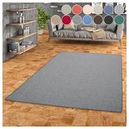 Teppich OTTO HOME "Fortis, Schlinge, Made in Netherlands", grau (anthrazit), B:80cm H:5mm L:160cm, Kunstfaser, Teppiche, Teppich, Uni Farben, gekettelt, auch als L&auml;ufer, strapazierf&auml;hig, Wohnzimmer