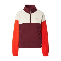 Iriedaily Pullover 'Cally' Damen Gr&ouml;&szlig;e XL hummer / bordeaux / offwhite