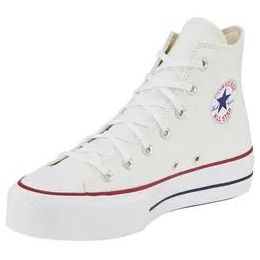 Sneaker Converse "CHUCK TAYLOR ALL STAR LIFT", Herren, Gr. 37,5, vintage wei&szlig;, rot, navy, Textil, Schuhe Sneaker
