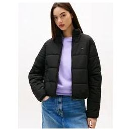 Tommy Hilfiger Steppjacke TOMMY JEANS "TJW REG LW PADDED JACKET EXT", Damen, Gr. XXL (44), schwarz, Web, Obermaterial: 100% Polyester, unifarben, Jacken Steppjacke