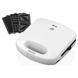 2THETA ETA Sandwichmaker "Tampo, ETA415690000", wei&szlig;, B:24,5cm H:10,5cm T:26,5cm, Sandwichmaker, Grill, Waffeleisen mit 180 aufklappbaren Platten
