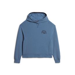 Superdry & Co Sweatshirt Damen Gr&ouml;&szlig;e L blau / schwarz
