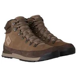 Winterstiefel The North Face "M BACK-TO-BERKELEY IV LEATHER WP", Herren, Gr. 44, braun (demitasse braun, garnet), Leder, Schuhe Winterstiefel, Winterschuhe, Winterboots, Snowboots, wasserdicht