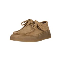 Clarks Schn&uuml;rschuhe 'Torview' Damen Gr&ouml;&szlig;e 41 camel