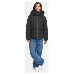 Winterjacke Marikoo "Aleynaa", Damen, Gr. XS, schwarz, Obermaterial: 100% Polyester; Innenseite: 100% Polyester; Futter: 100% Polyester, Jacken Winterjacke, mit extra hohem Kragen und elastischem Tailleng&uuml;rtel