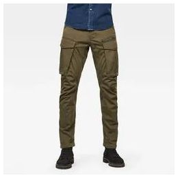 G-Star Raw Cargohose G-STAR "Rovic Zip 3D Tapered Pant", Damen, Gr. 33, L&auml;nge 36, gr&uuml;n (olivgr&uuml;n), Web, Obermaterial: 97% Baumwolle, 3% Elasthan, unifarben, normal lang, Hosen Cargohose, Tapered Fit