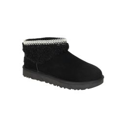 UGG Australia UGG Boots 'UGG Classic Ultra Mini Maxi Curly Stiefelette schwarz' Damen Gr&ouml;&szlig;e 38 schwarz Winterschuhe