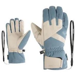 Skihandschuhe Ziener "GETTER-Z AS AW glove man", Herren, Gr. 9, blau (iron sky cord), Materialmix, Handschuhe