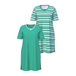 Ulla Popken Nachthemd Damen Gr&ouml;&szlig;e L/XL mint