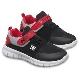 Sneaker DC Shoes "Heathrow Prestige Ev", Kinder, Gr. 12(29), schwarz (schwarz shadow, schwarz, lime), Obermaterial:Obermaterial: Textil (Mmf), Futter: Textil, Laufsohle: EVA;, Schuhe Sneaker
