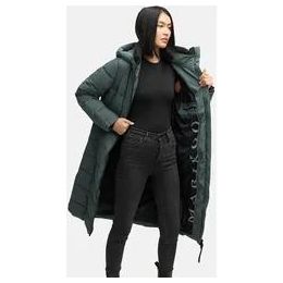 Winterjacke Marikoo "Lanitaa", Damen, Gr. XS, stonegr&uuml;n, Obermaterial: 100% Polyester; Futter: 100% Polyester; Wattierung: 100% Polyester; &Auml;rmelfutter: 100% Polyester, Jacken Winterjacke, Steppmantel mit abnehmbarer Kapuze