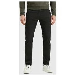 PME-Legend Chinohose PME LEGEND "TWIN WASP CHINO LEFT HAND STRETCH TWILL", Damen, Gr. 36, L&auml;nge 36, schwarz, Canvas, Obermaterial: 97% Baumwolle, 3% Elasthan, unifarben, regular fit kn&ouml;chellang, Hosen Chinohose, mit Taschen