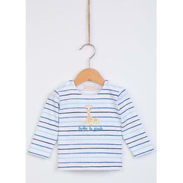 Sophie la Girafe Longsleeve in Wei&szlig; - 58% | Gr&ouml;&szlig;e 62 | Baby-langarmshirts