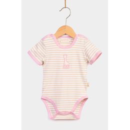 Sophie la Girafe Body in Wei&szlig;/ Orange - 60% | Gr&ouml;&szlig;e 50 | Baby-bodys
