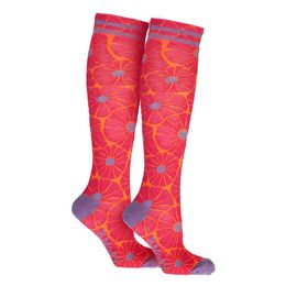 B.Nosy Socken "Maya" in Pink/ Orange/ Lila - 34% | Gr&ouml;&szlig;e 23-26 | Kinder-socken-strumpfhosen