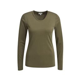 Milano Italy Longsleeve in Oliv - 56% | Gr&ouml;&szlig;e L | Damen-tops