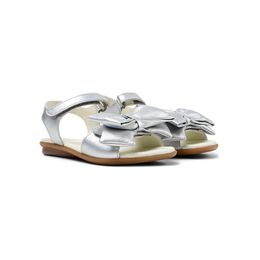 Camper Leder-Sandalen "Right" in Silber - 55% | Gr&ouml;&szlig;e 36 | Kindersandalen