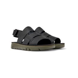 Camper Leder-Sandalen in Schwarz - 52% | Gr&ouml;&szlig;e 41 | Herrensandalen