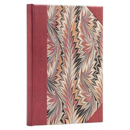 Paperblanks Liniertes Notizbuch ''Rubedo'' in Rot/ Beige - (B)13 x (H)18 cm - 54% | Buero-schulbedarf