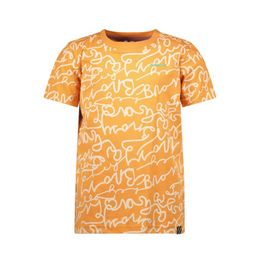B.Nosy Shirt "Timmy" in Orange - 40% | Gr&ouml;&szlig;e 116 | Kinder-oberteile