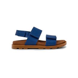 Camper Leder-Sandalen in Blau - 60% | Gr&ouml;&szlig;e 28 | Kindersandalen