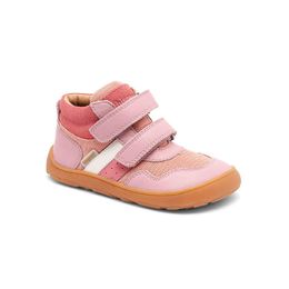 bisgaard Leder-Barfu&szlig;schuhe "Lucas" in Rosa - 51% | Gr&ouml;&szlig;e 26 | Lauflernschuhe