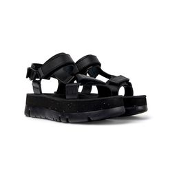 Camper Leder-Sandaletten in Schwarz - 54% | Gr&ouml;&szlig;e 40 | Damen-sandalen