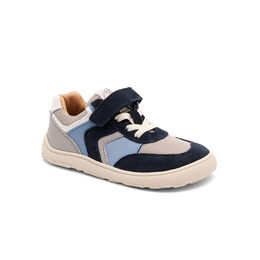 bisgaard Leder-Barfu&szlig;schuhe "Yuki" in Grau/ Hellblau - 45% | Gr&ouml;&szlig;e 25 | Kindersneakers