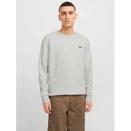 Jack & Jones Jack & Jones Sweatshirt in Grau - 71% | Gr&ouml;&szlig;e L | Herren-plussize
