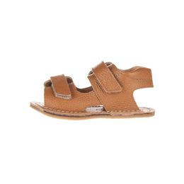 lamino Leder-Barfu&szlig;-Sandalen in Hellbraun - 49% | Gr&ouml;&szlig;e 24 | Babysandalen