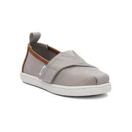 Toms Shoes TOMS Slipper in Grau/ Hellbraun - 47% | Gr&ouml;&szlig;e 23,5 | Baby-schnuerschuh