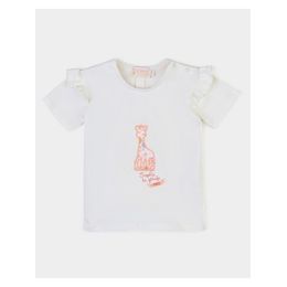 Sophie la Girafe Shirt in Wei&szlig; - 58% | Gr&ouml;&szlig;e 92 | Baby-shirts