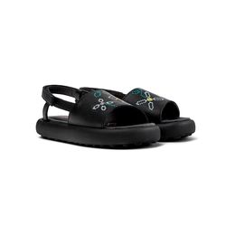 Camper Leder-Sandalen "Pelotas Flota" in Schwarz - 51% | Gr&ouml;&szlig;e 31 | Kindersandalen
