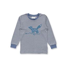 Sense Organics Pyjama "Long John" in Blau - 49% | Gr&ouml;&szlig;e 110 | Kinder-waesche