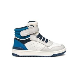 Geox Sneakers "Washiba" in Wei&szlig;/ Blau - 43% | Gr&ouml;&szlig;e 32 | Kindersneakers