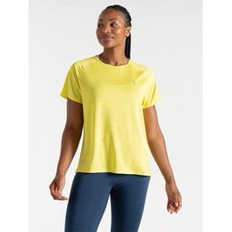 Dare 2b Trainingsshirt "Gravitate" in Gelb - 63% | Gr&ouml;&szlig;e 40 | Damen-outdoor-tops-shirts