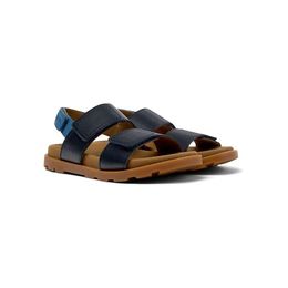 Camper Leder-Sandalen "Brutus" in Dunkelblau - 48% | Gr&ouml;&szlig;e 30 | Kindersandalen