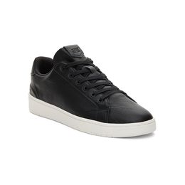 Toms Shoes TOMS Leder-Sneakers in Schwarz - 54% | Gr&ouml;&szlig;e 43,5 | Herrensneakers