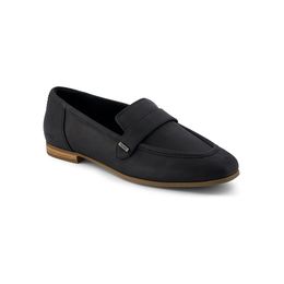 Toms Shoes TOMS Leder-Slipper in Schwarz - 55% | Gr&ouml;&szlig;e 38,5 | Damen-schuhe-halbschuhe