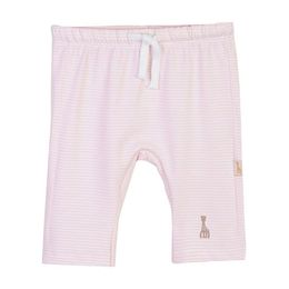 Sophie la Girafe Sweathose in Wei&szlig;/ Rosa - 58% | Gr&ouml;&szlig;e 68 | Babyhosen