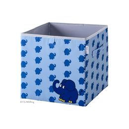 Lifeney Aufbewahrungsbox "Maus" in Blau - (B)30 x (H)30 x (T)30 cm - 60% | Kisten-koerbe