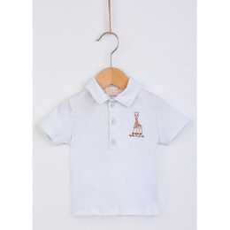 Sophie la Girafe Poloshirt in Wei&szlig; - 60% | Gr&ouml;&szlig;e 74 | Baby-shirts