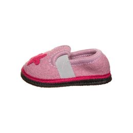 lamino Hausschuhe "Stern" in Rosa/ Pink/ Wei&szlig; - 57% | Gr&ouml;&szlig;e 33 | Baby-hausschuhe