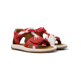 Camper Leder-Sandalen in Rot/ Wei&szlig; - 50% | Gr&ouml;&szlig;e 23 | Babysandalen