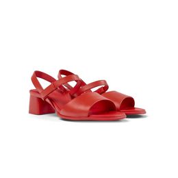 Camper Leder-Sandaletten in Rot - 45% | Gr&ouml;&szlig;e 36 | Damen-sandalen