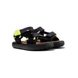 Camper Sandalen "Pelotas Flota" in Schwarz - 52% | Gr&ouml;&szlig;e 34 | Kindersandalen