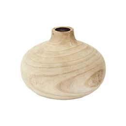 THE HOME DECO FACTORY Vase in Natur - (H)14,5 x &Oslash; 20,5 cm - 20% | Kerzen-vasen