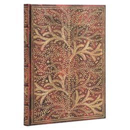 Paperblanks Liniertes Notizbuch ''Wildwood'' in Braun/ Gold - (B)18 x (H)23 cm - 55% | Buero-schulbedarf